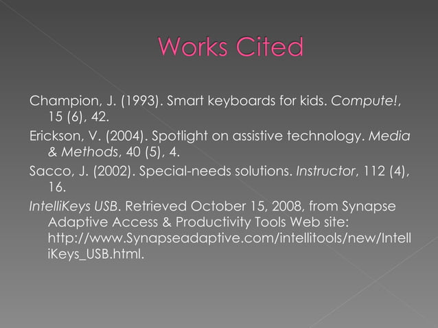 IntelliKeys USB | PPT