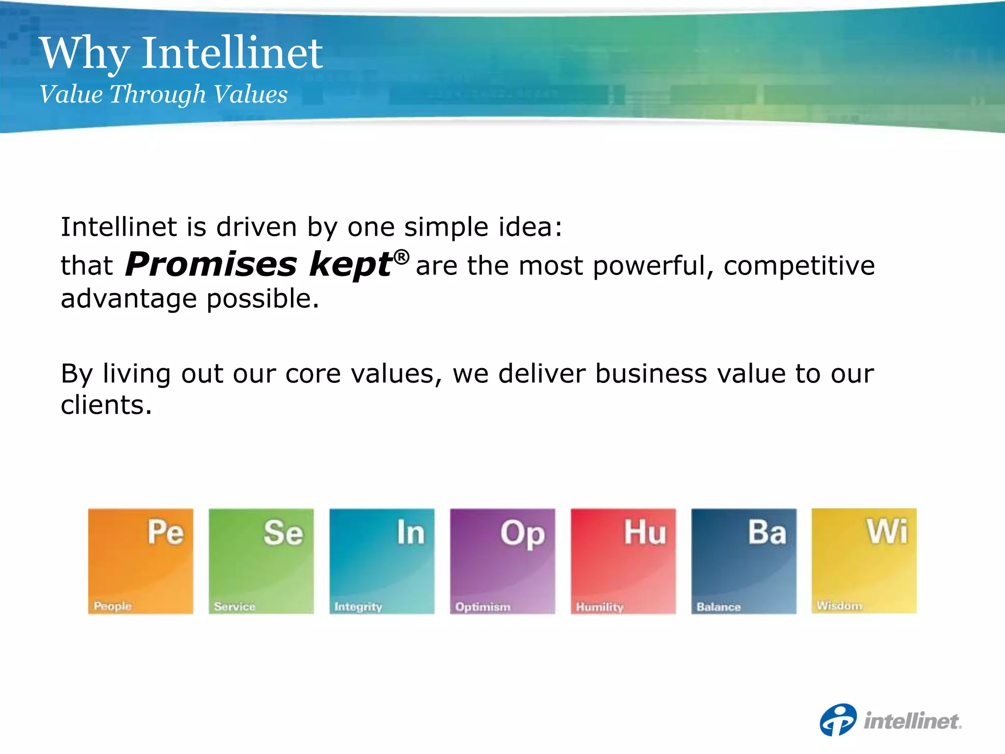 Intellinet Overview | PPTX