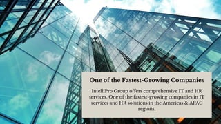 IntelliPro Group - Talent Acquisition Pioneer | PDF