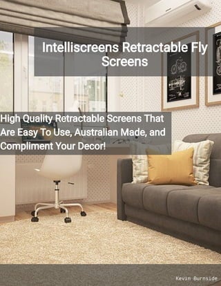 Intelliscreens Retractable Screens Overview | PDF