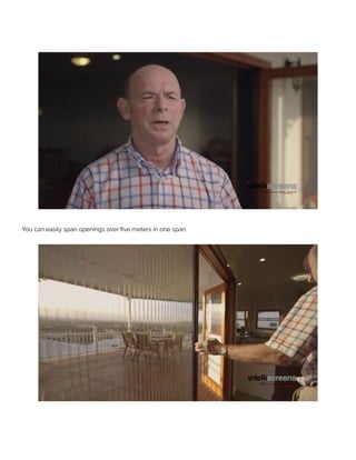 Intelliscreens Retractable Screens Overview | PDF