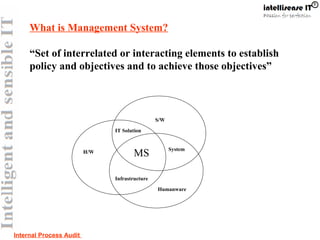 Internal Process Audit | PPT | Business Administration | Business