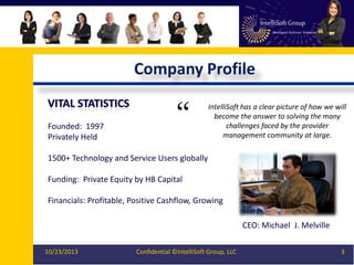 IntelliSoft Corporate and Technology Overview | PDF | Computer Software ...