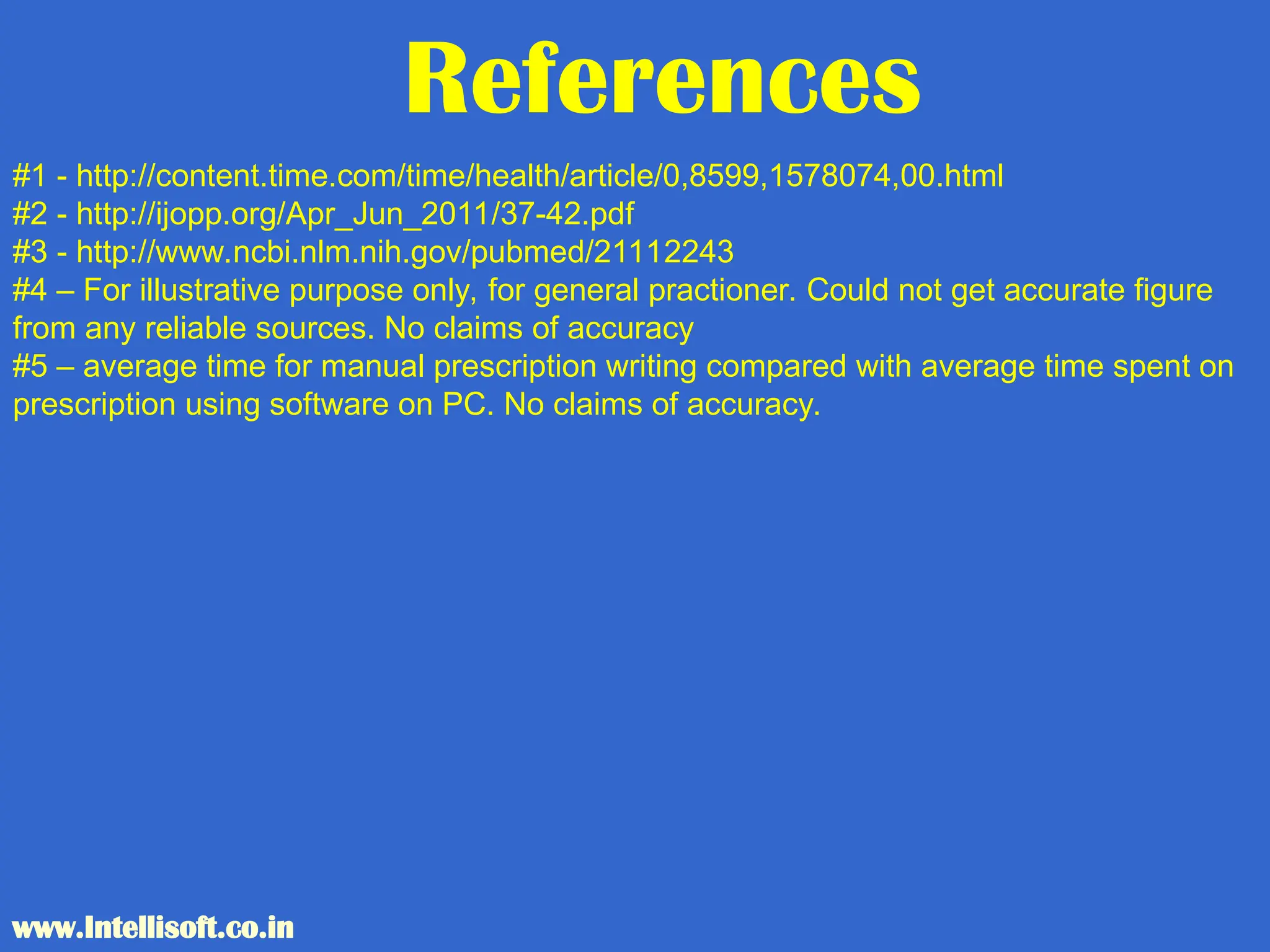 Intellisoft Prescription Specially for Doctors | PPT