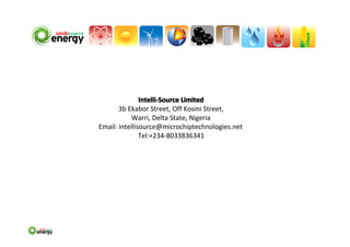 Intellisource biogas technical presentation | PPT