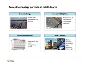 Intellisource biogas technical presentation | PPT