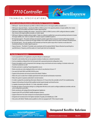 IT-ISS 7710 Controller - Intellisystem - Integrated Satellite Solutions ...