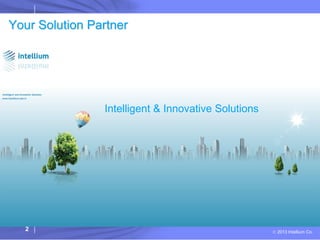 Intellium Company Brochure | PPT