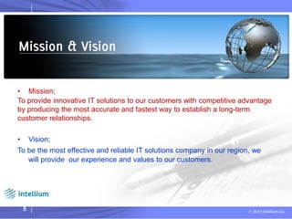 Intellium Company Brochure | PPT
