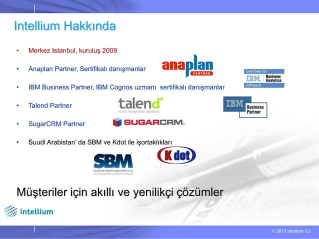 Intellium Şirket Belgesi | PDF
