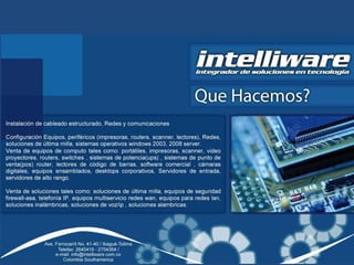 Intelliware Colombia E.U. | PPT