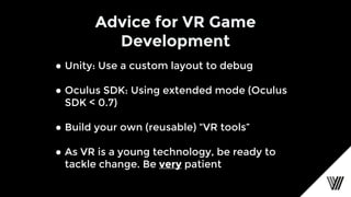 Game Development in VR | PDF