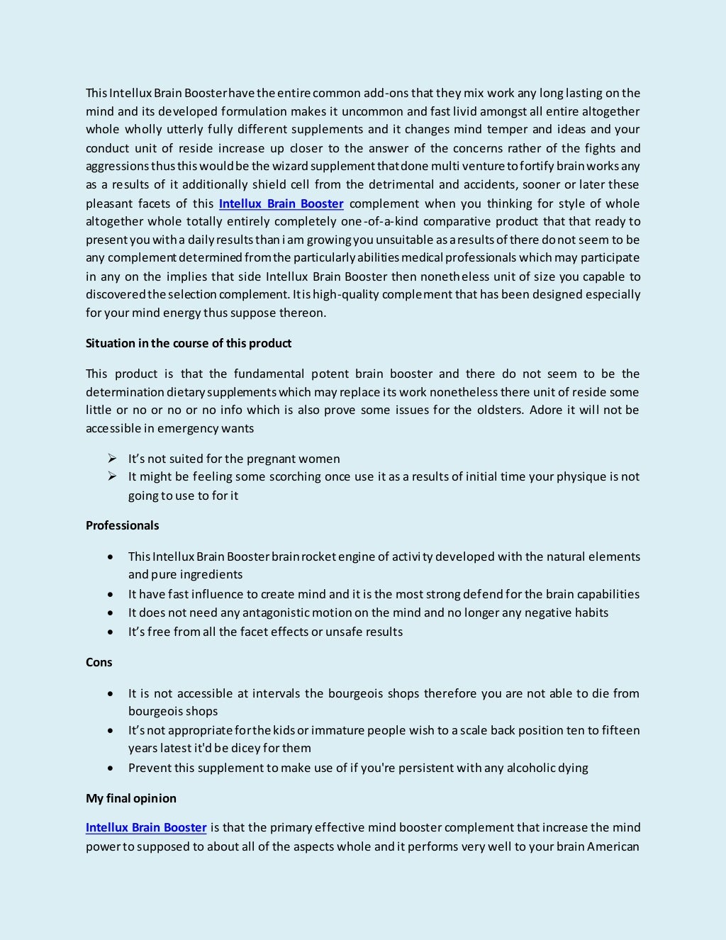 on these authorized disclaimers