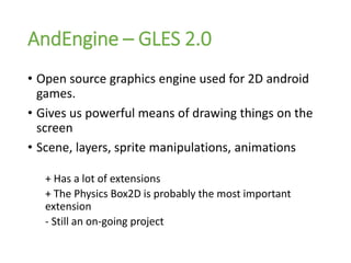 Android, AndEngine and Jibe Mobile - Ultracode Munich Meetup #2 | PPT