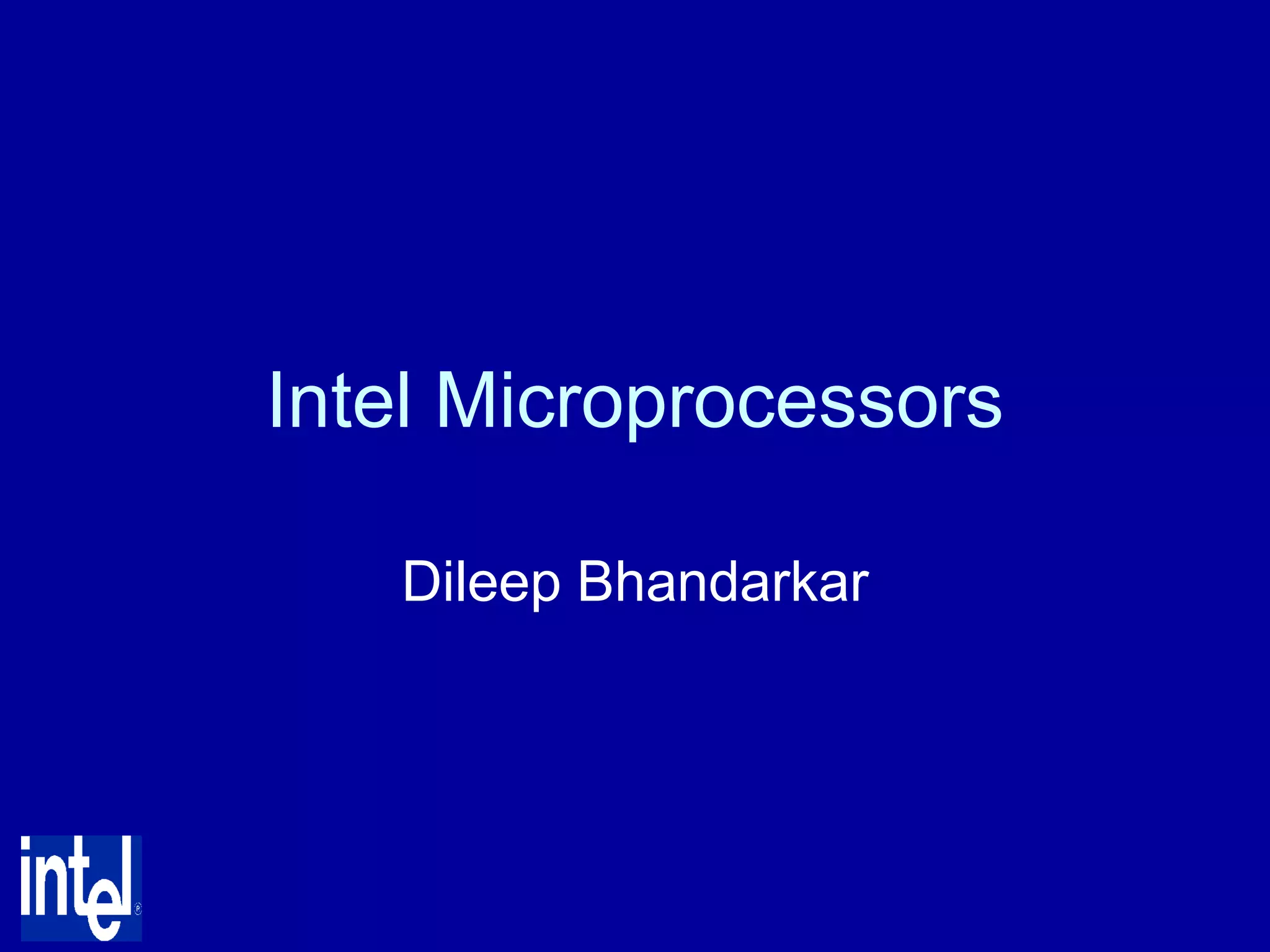 Intel microprocessors | PDF