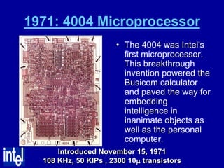 Intel microprocessors | PDF