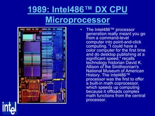 Intel microprocessors | PDF