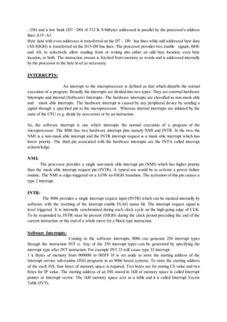 Intel Microprocessors 8086 Documentation | PDF