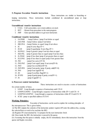 Intel Microprocessors 8086 Documentation | PDF