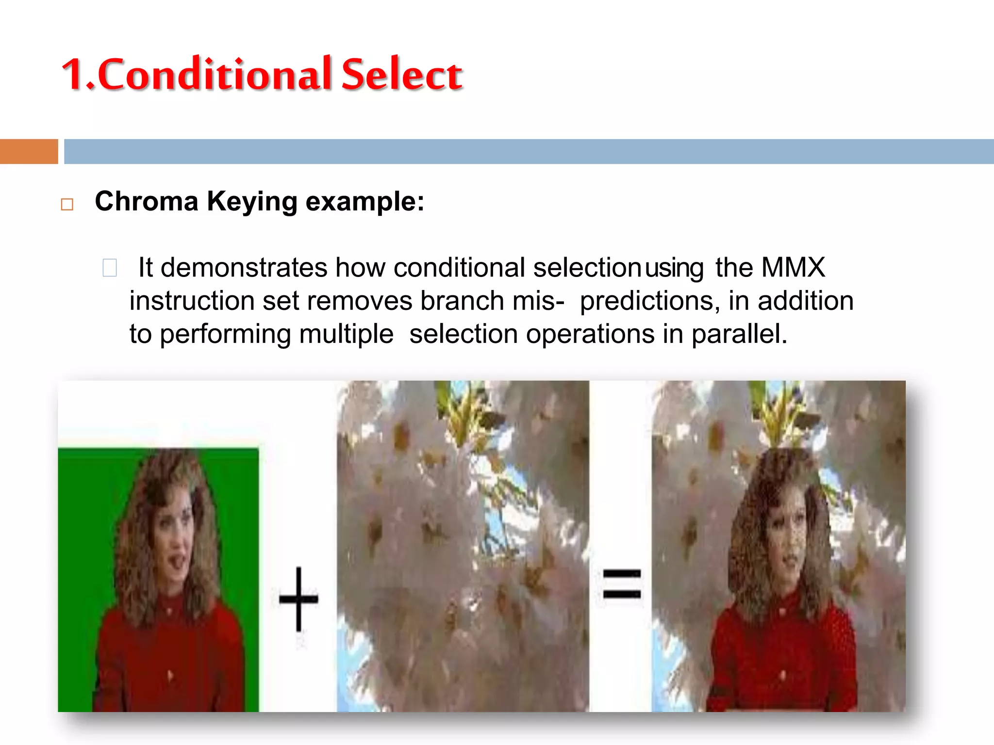 Intel mmx technology ppt by vaishnavi khandelwal | PPTX
