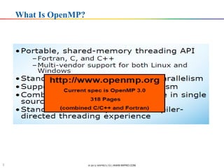 Intel open mp | PPT