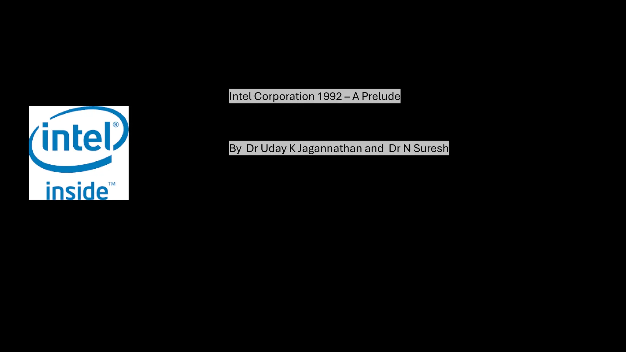 Case study spread sheet solution - Intel Corporation 1992 | PDF