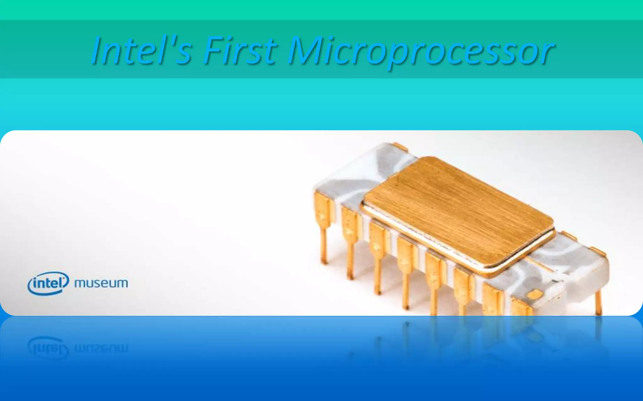 Intel proccessor manufacturing | PPTX