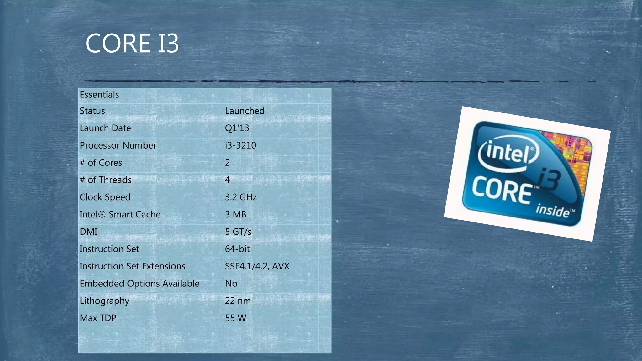 Intel processor family | PPTX