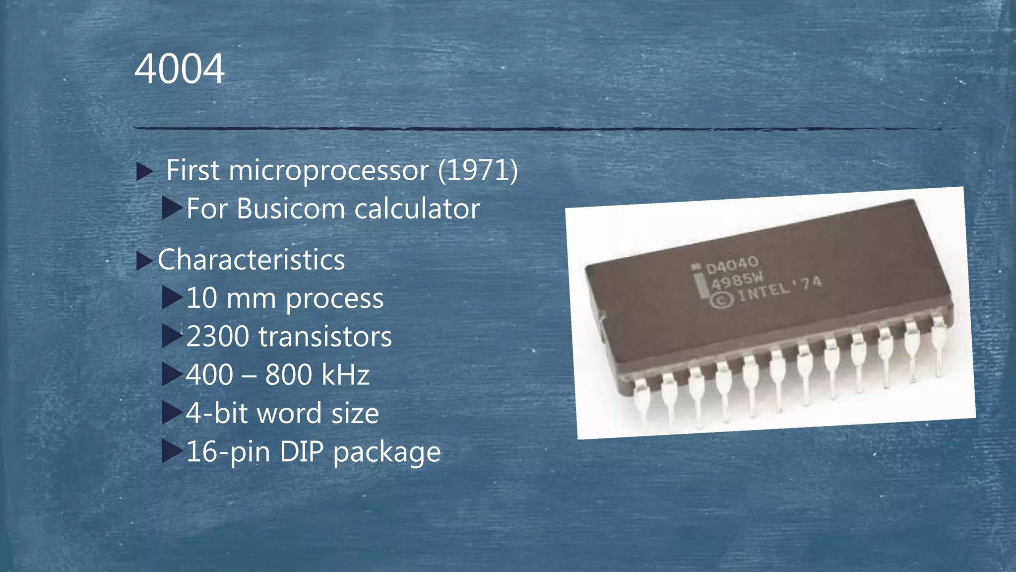 Intel processor family | PPTX