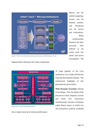 Evolution of Computing Microprocessors and SoCs | PDF