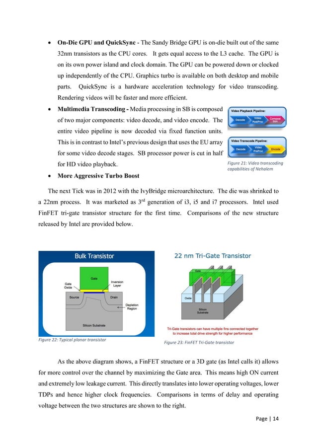 Evolution of Computing Microprocessors and SoCs | PDF
