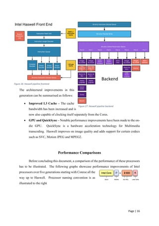 Evolution of Computing Microprocessors and SoCs | PDF