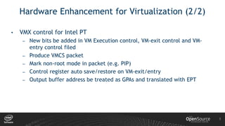 XPDDS18: Intel Processor Trace for Xen Hypervisor - Luwei Kang, Intel | PDF