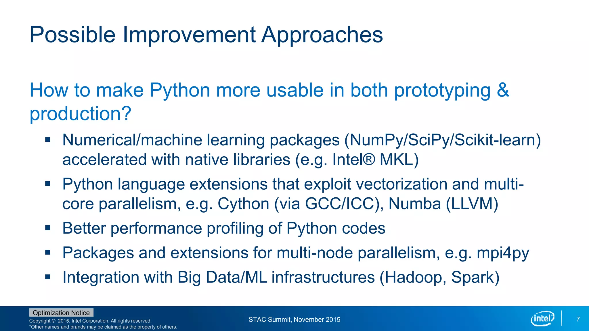 Denis Nagorny - Pumping Python Performance | PPT