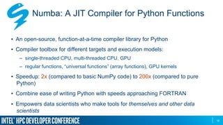 Intel python 2017 | PPT