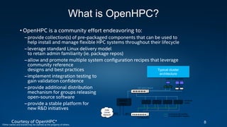 OpenHPC: A Comprehensive System Software Stack | PPT
