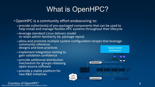 OpenHPC: A Comprehensive System Software Stack | PPT