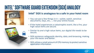 Intel software guard extension | PDF