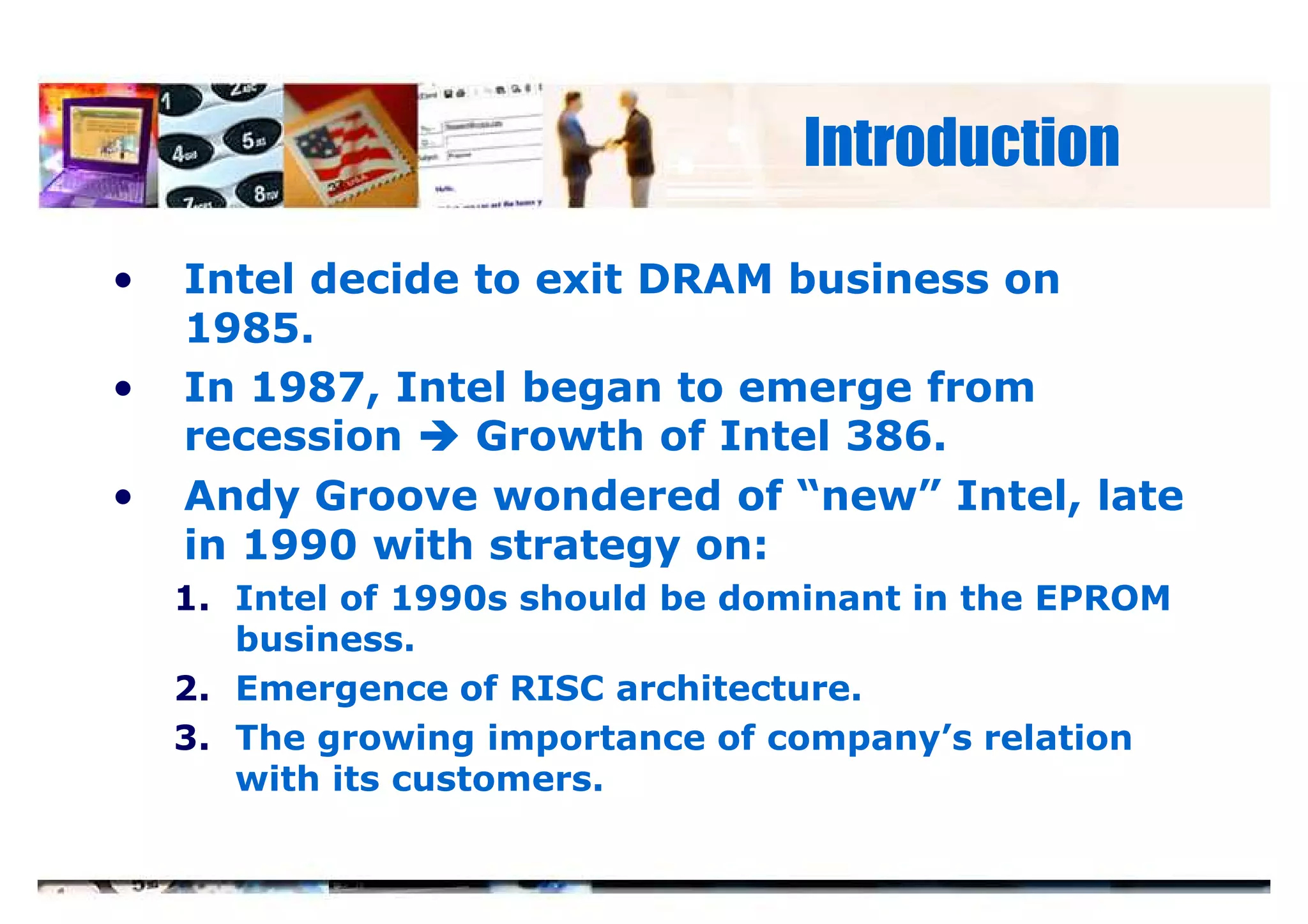 Case Study:Intel Strategy On 1990s | PDF