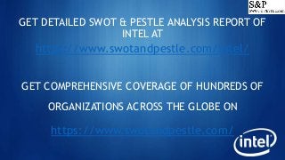 How to do Intel's SWOT Analysis? Strengths, Weaknesses, Opportunities ...