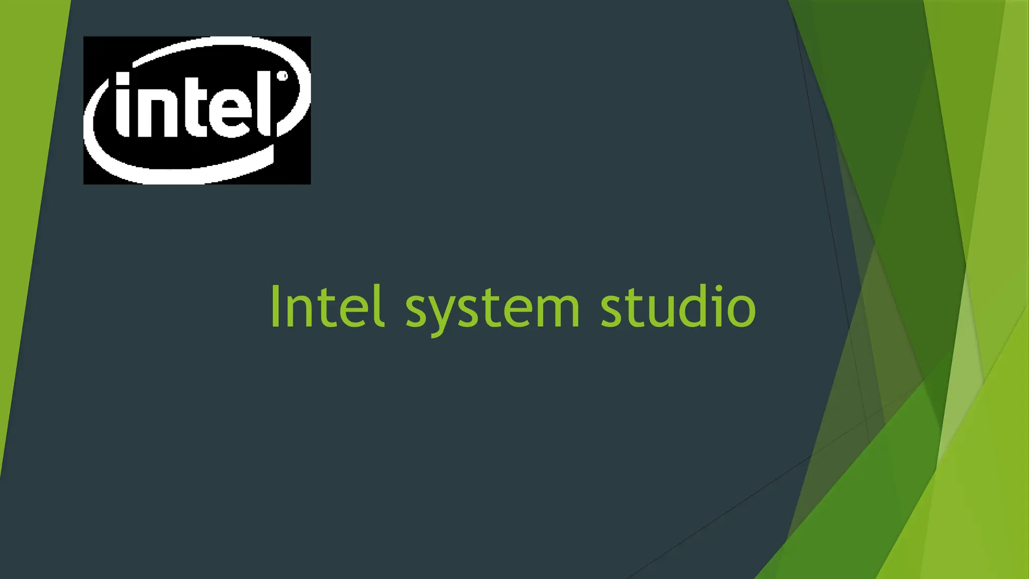 Intel system studio presentation on ommunication.pptx