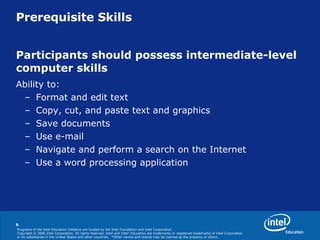 Intel Teach Program V10 | PPT
