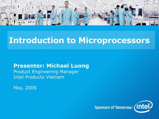 Intel Technical Lecture | PPT