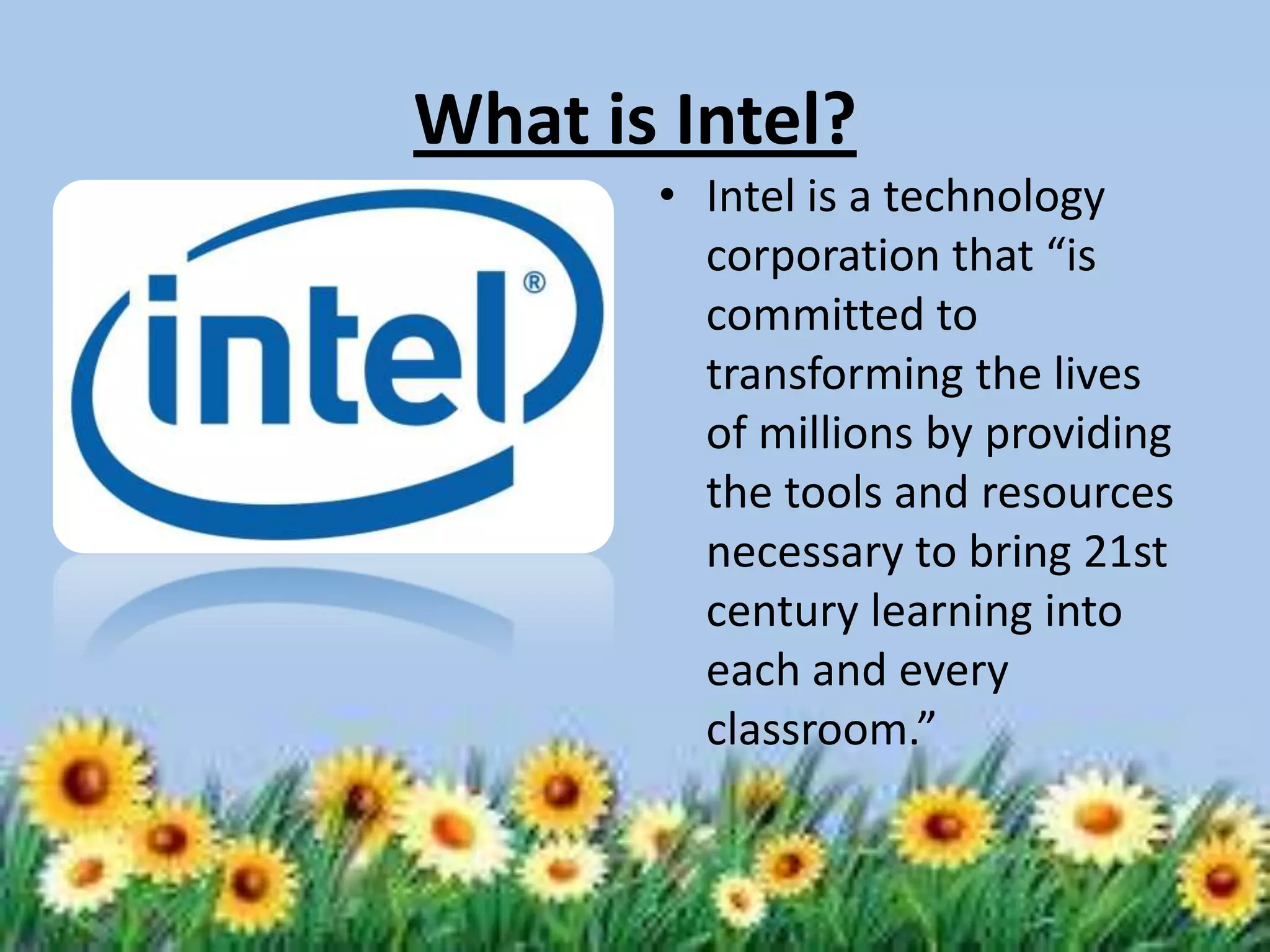 Intel tools | PPT