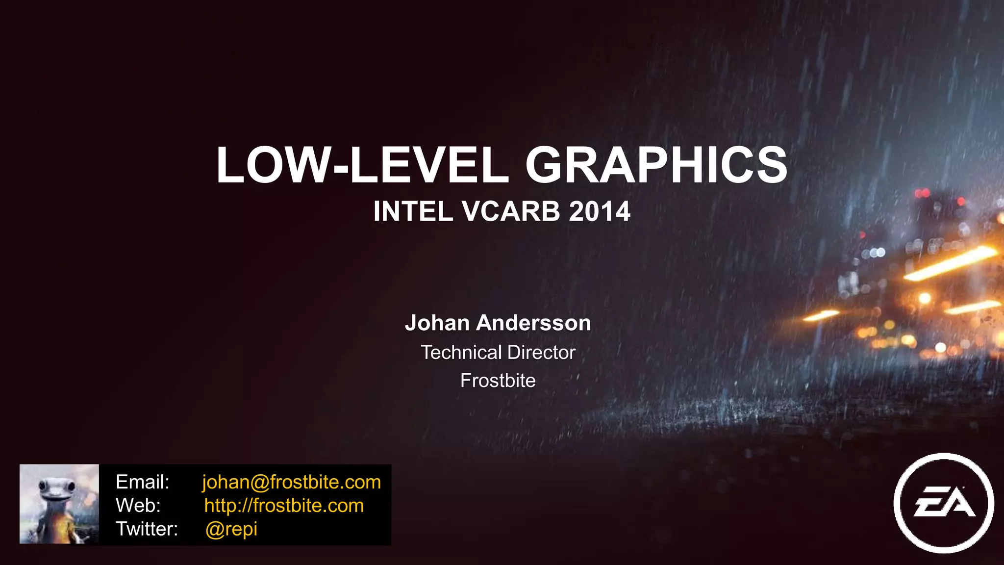 Low-level Graphics APIs | PPTX