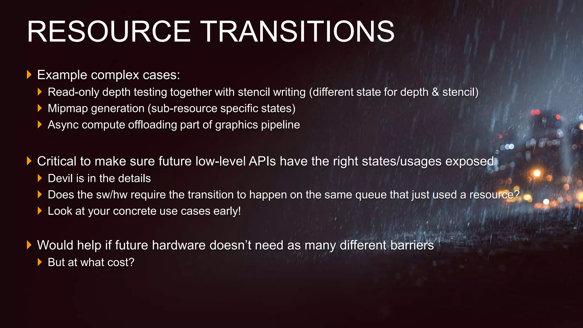 Low-level Graphics APIs | PPTX