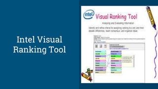 Intel visual ranking tool | PPT