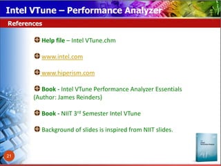 Intel VTune | PPSX | Computer Software and Applications | Computing