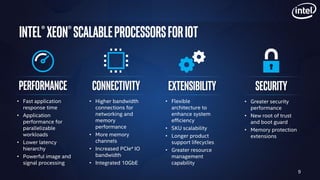 The Intel Xeon Scalable Processor and IoT | PDF
