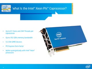Intel xeon phi coprocessor slideshare ppt | PDF | Operating Systems | Computer Software and ...